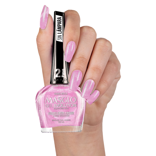MASGLO GEL EVOLUTION VISOS ROSA – TU beauty store