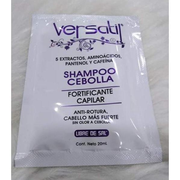 Versátil Shampoo de cebolla x20ml – TU beauty store