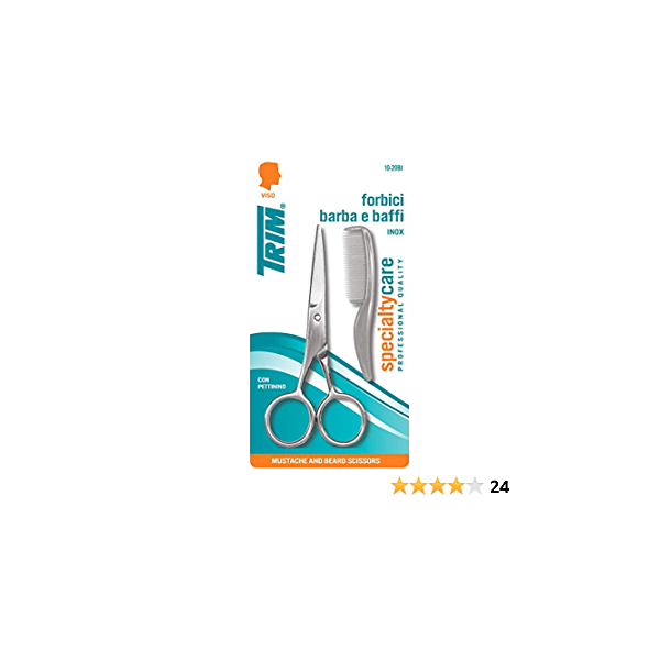 TRIM TIJERA BIGOTE CON PEINE – TU beauty store